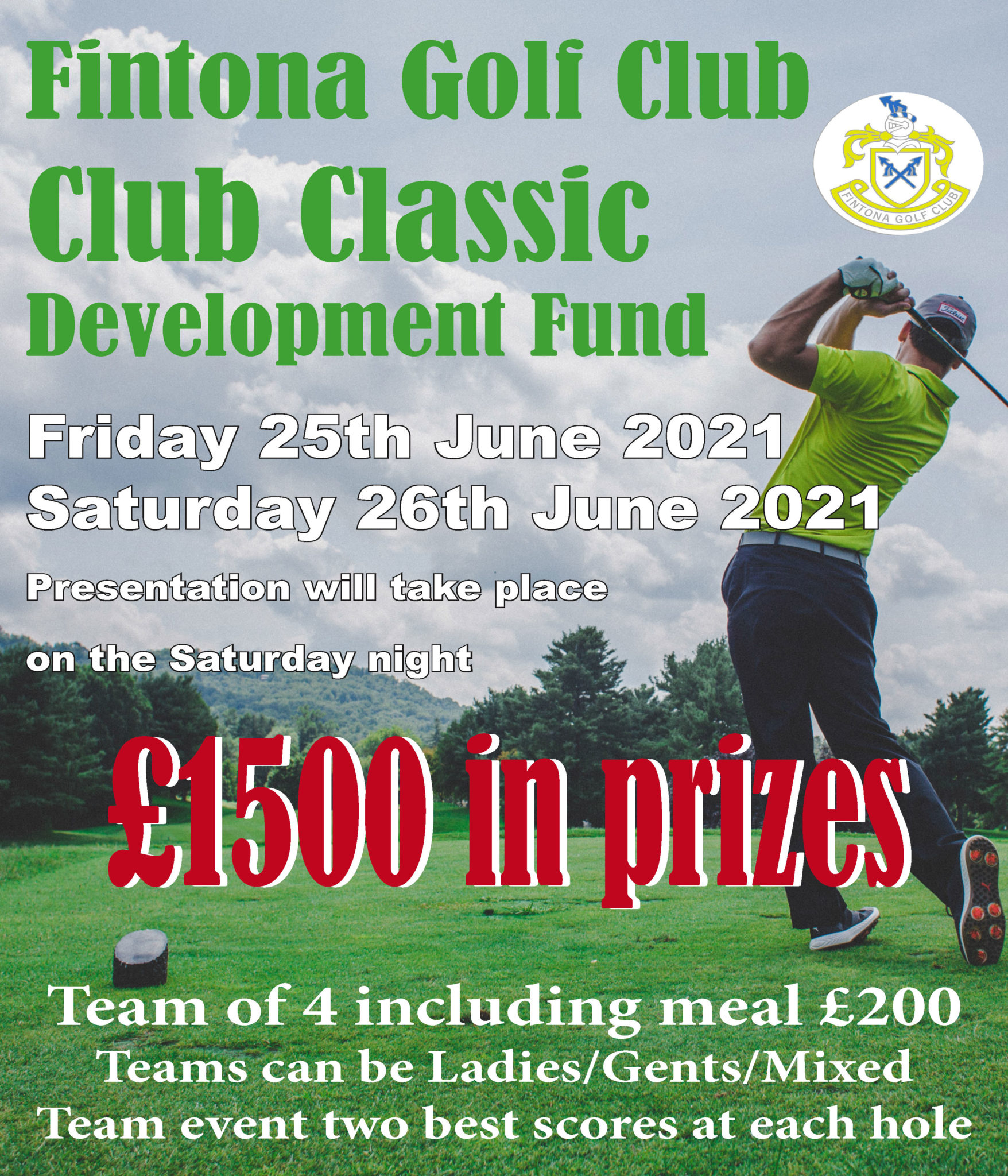 Fintona Golf Club Classic – Fundraiser Competition